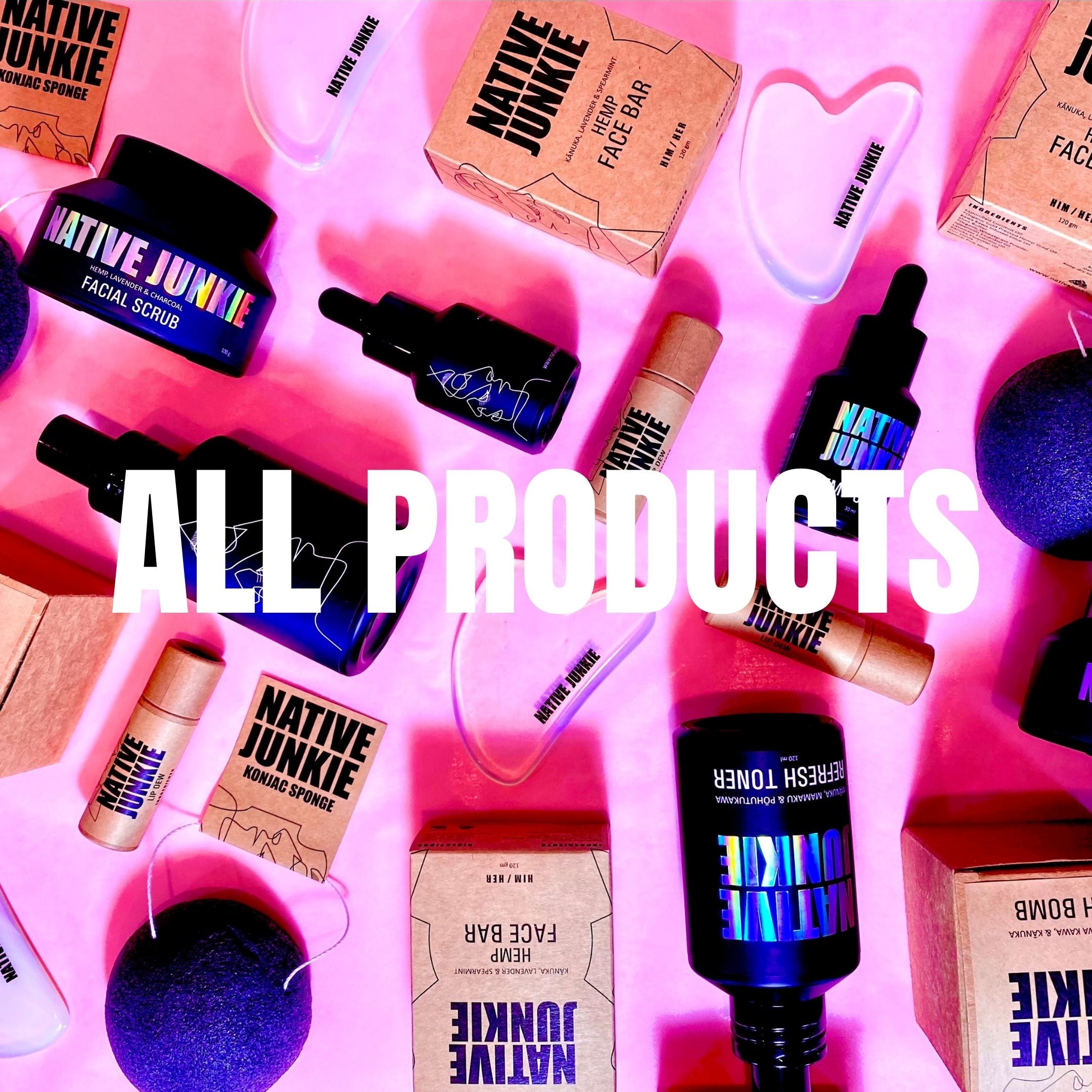 Shop All Organic Hemp Skin Care Products - Native Junkie - New Zealand